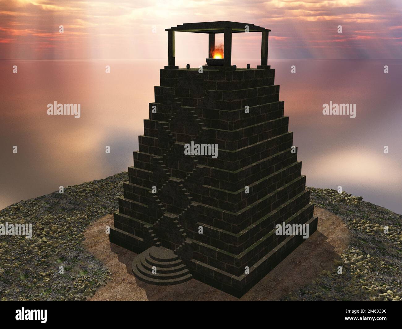 Truncated pyramid hi-res stock photography and images - Alamy