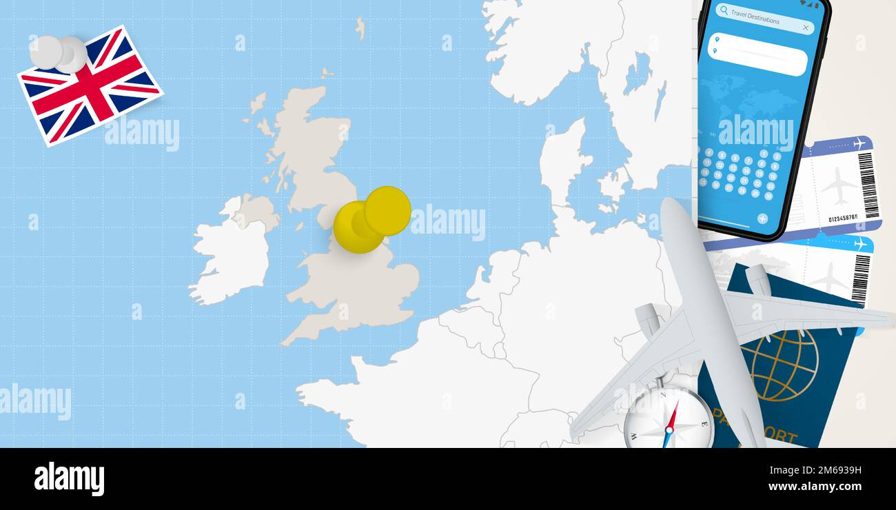 European union passport on travel Stock Vector Images - Alamy