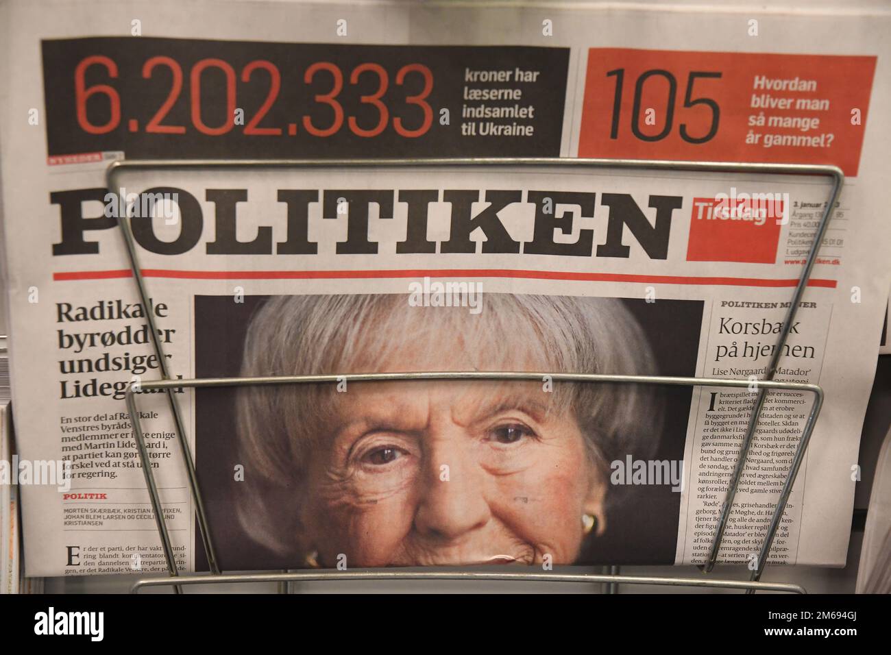 Roskilde/Denmark/03 January 2023/ Danish writer and joiur aist Ms.Lise ...