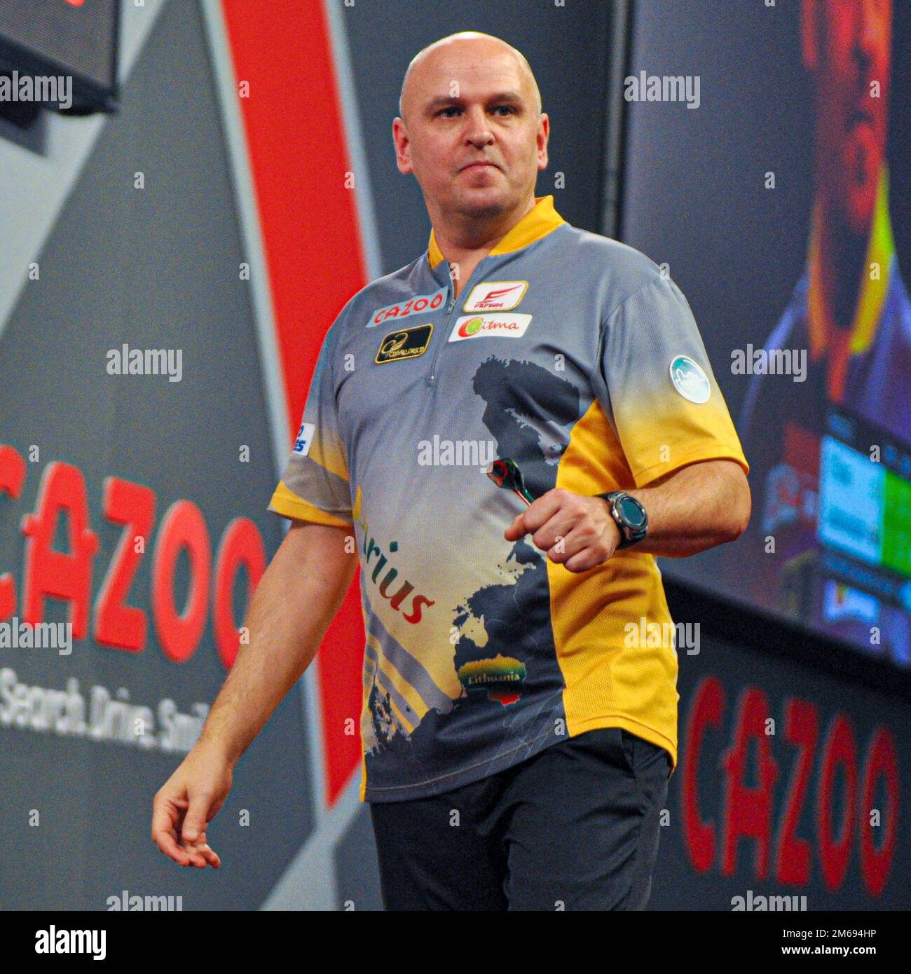 LONDON, UNITED KINGDOM - DECEMBER 21: Darius Labanauskas of Lithuanian ...