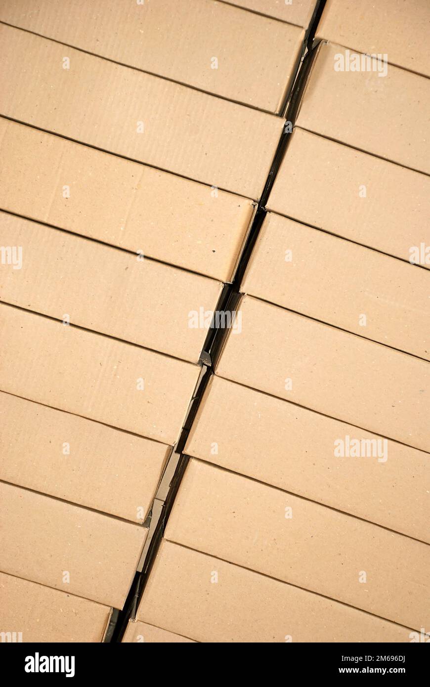 Boxes piles background Stock Photo - Alamy