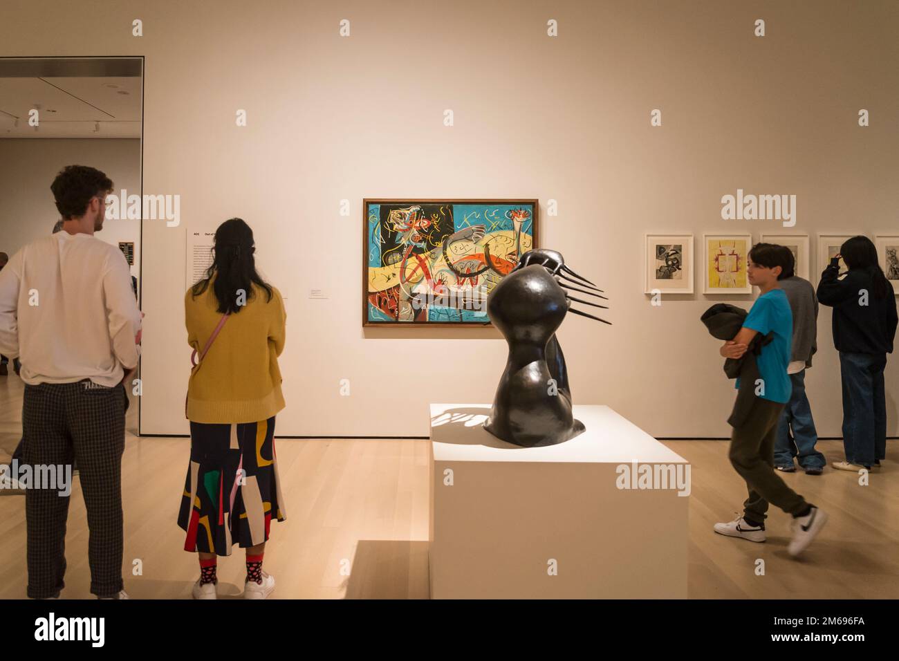 Abstract expressionism gallery, MOMA, The Museum of Modern Art, New ...