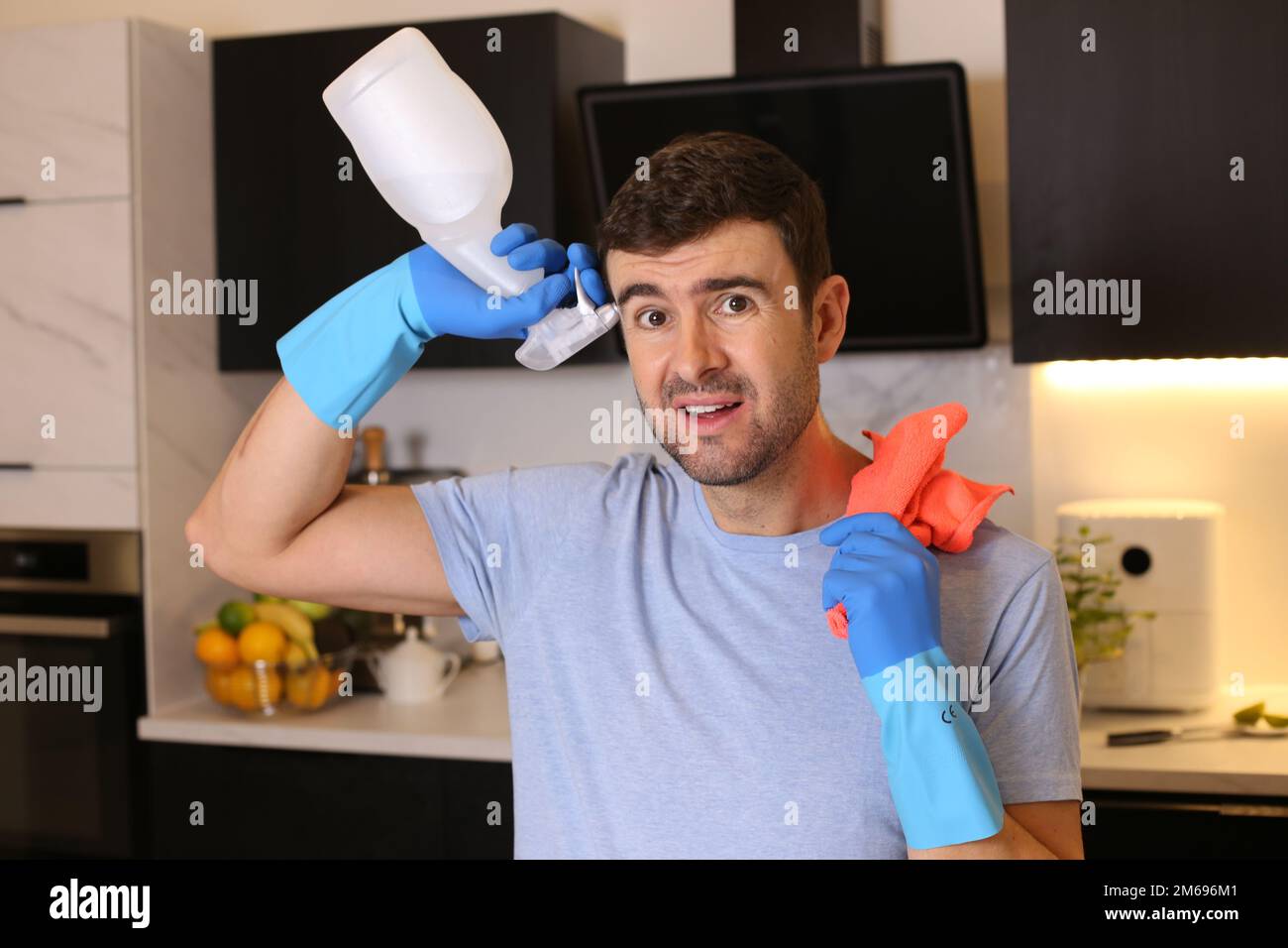 Person housework hi-res stock photography and images - Alamy