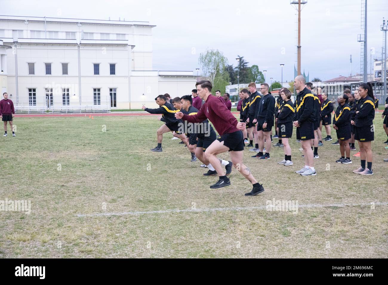 Warm up drills hi-res stock photography and images - Alamy