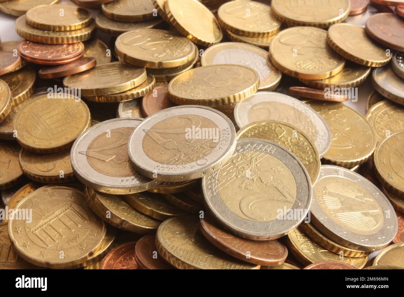 Coin pile - Coins Stock Photo - Alamy