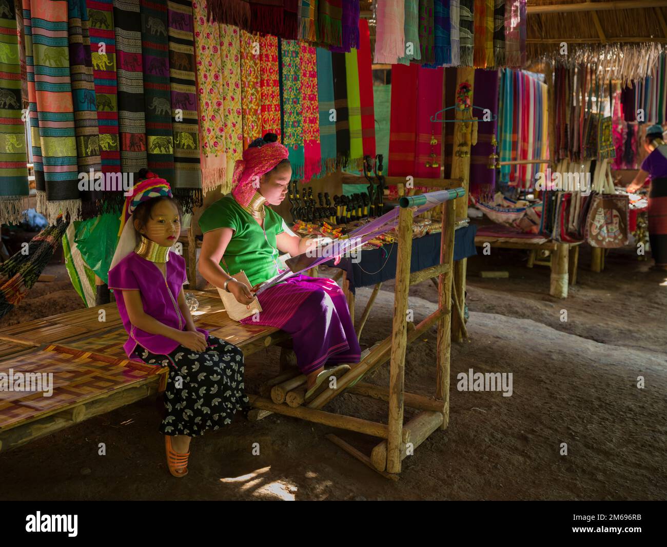 Chiang Mai, Thailand. November 13, 2022: The Karen village of long ...