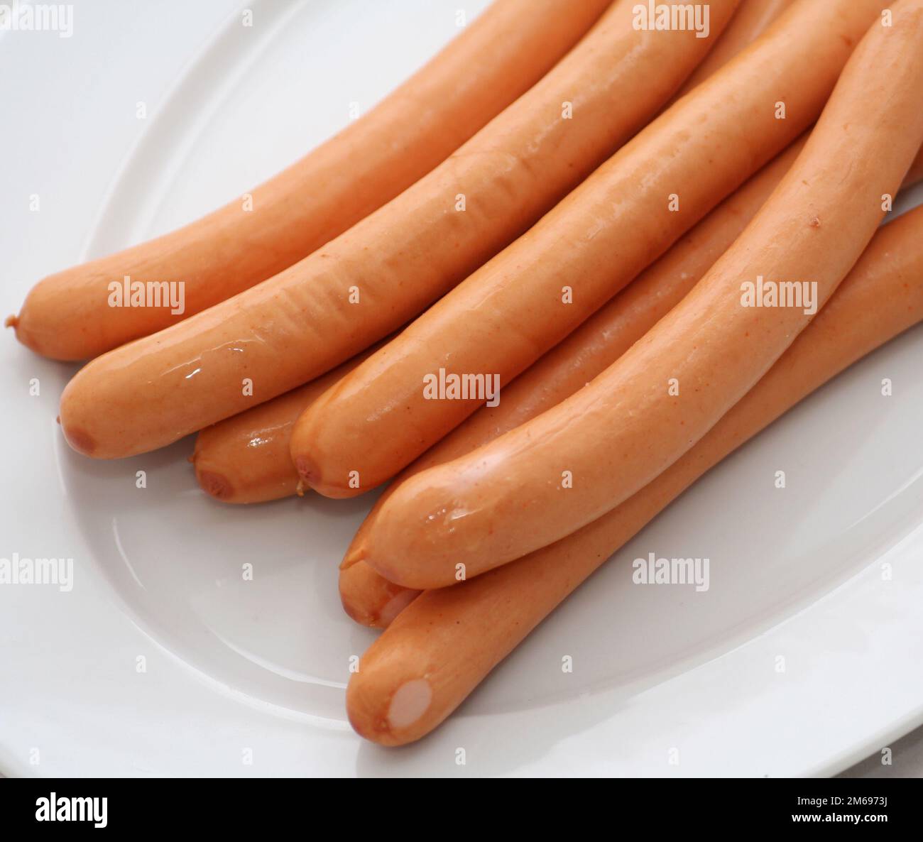 Food vienna sausage hi-res stock photography and images - Alamy