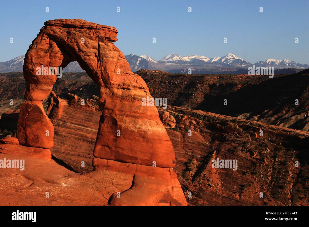 Delicate arch viewpoint trail hi-res stock photography and images - Alamy
