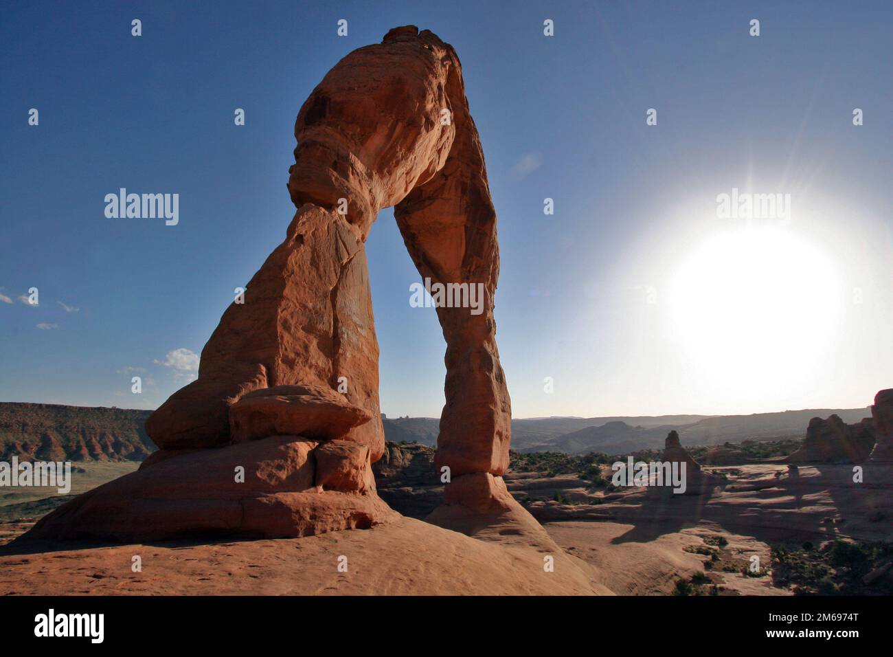 Delicate arch viewpoint trail hi-res stock photography and images - Alamy