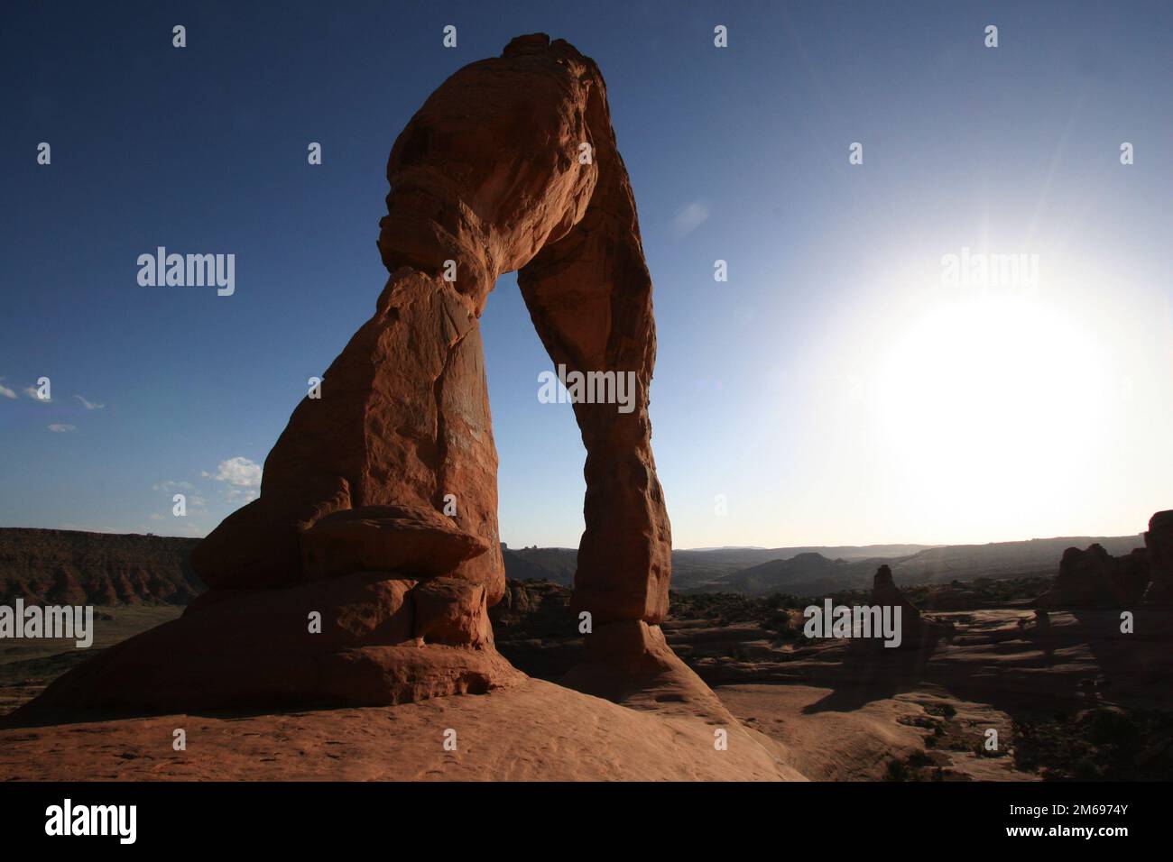 Delicate arch viewpoint trail hi-res stock photography and images - Alamy