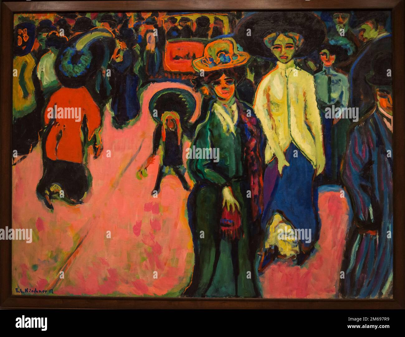 Ernst Ludwig Kirchner: Street, Dresden, 1908, MOMA, The Museum of ...