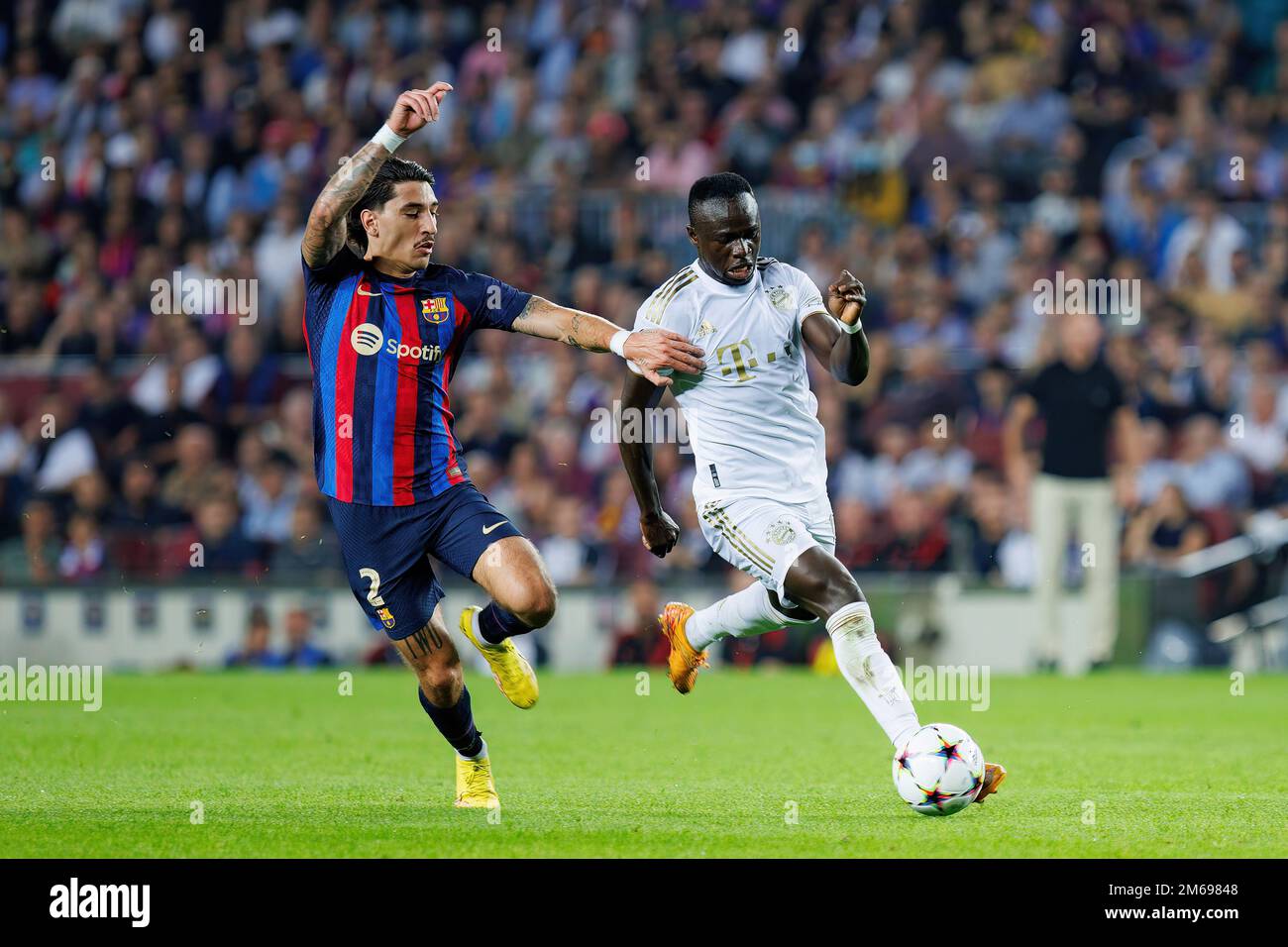 BARCELONA - OCT 26: Sadio Mane in action during the Champions League ...