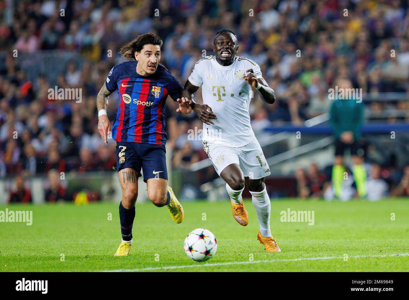 BARCELONA - OCT 26: Sadio Mane in action during the Champions League ...