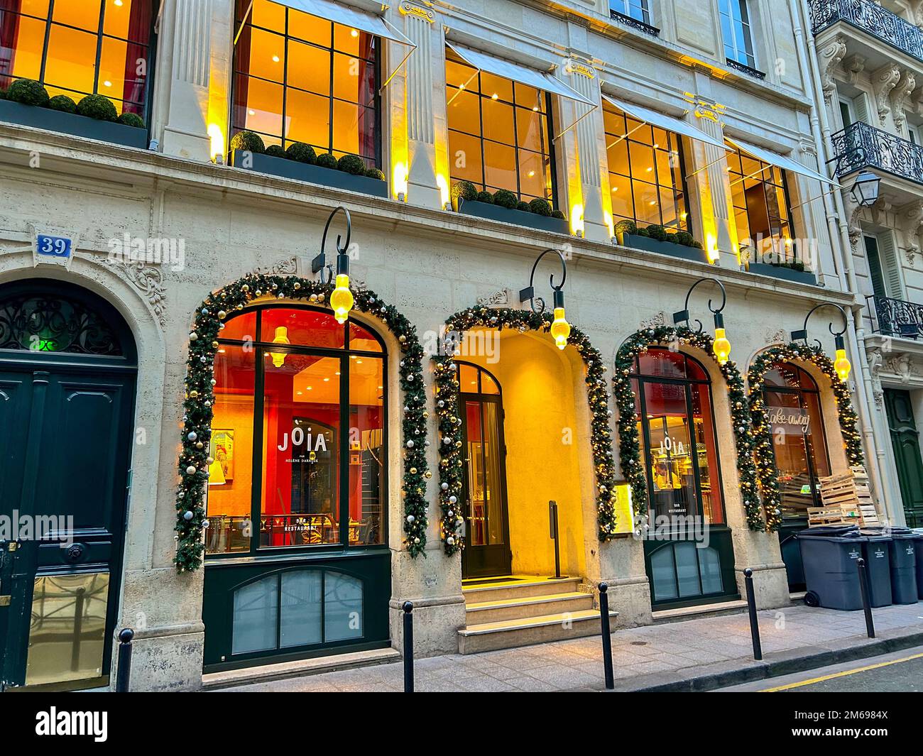 Paris, France, French Bistro Restaurant, Outside, Front, "Joia" (Helene ...