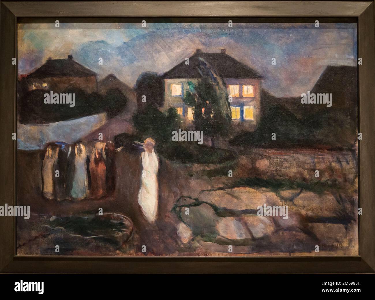 Edward Munch: The Storm, 1893, MOMA, The Museum of Modern Art, New York ...