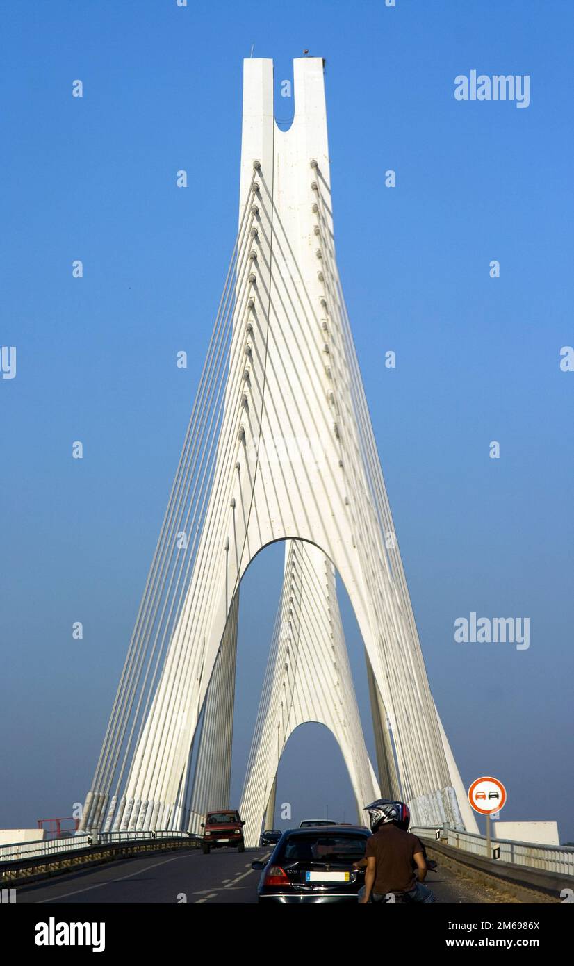 Bridge over the Rio Arade, Portugal, Algarve Stock Photo - Alamy