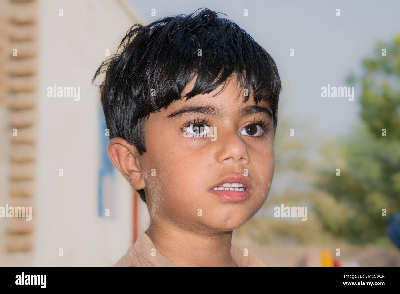 Punjab, Pakistan- January 5, 2022:Beautiful portrait of a Pakistani ...