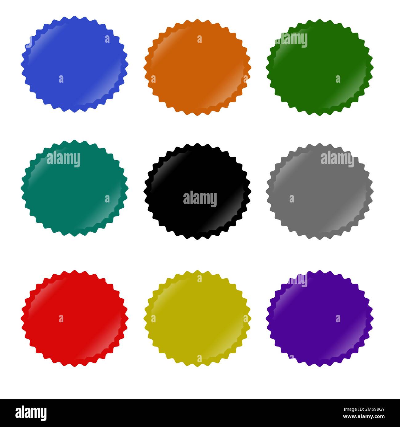 Blank price sticker hi-res stock photography and images - Alamy