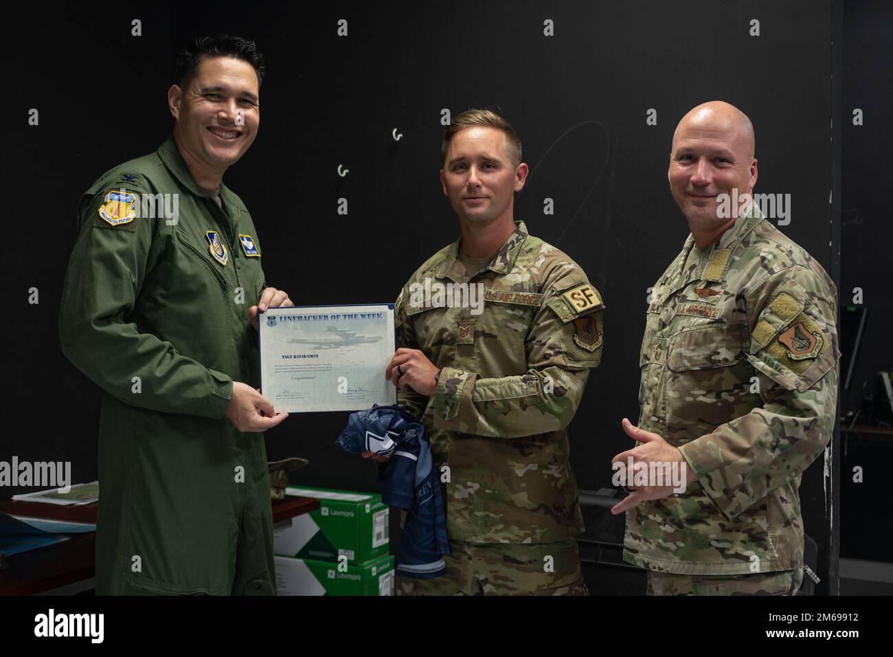 U.S. Air Force Tech. Sgt. David Gwin, a contingency response flight ...