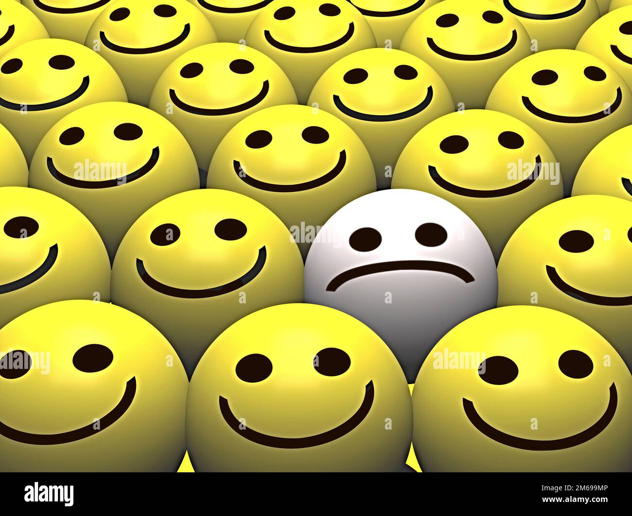 Sad smiley ball hi-res stock photography and images - Alamy