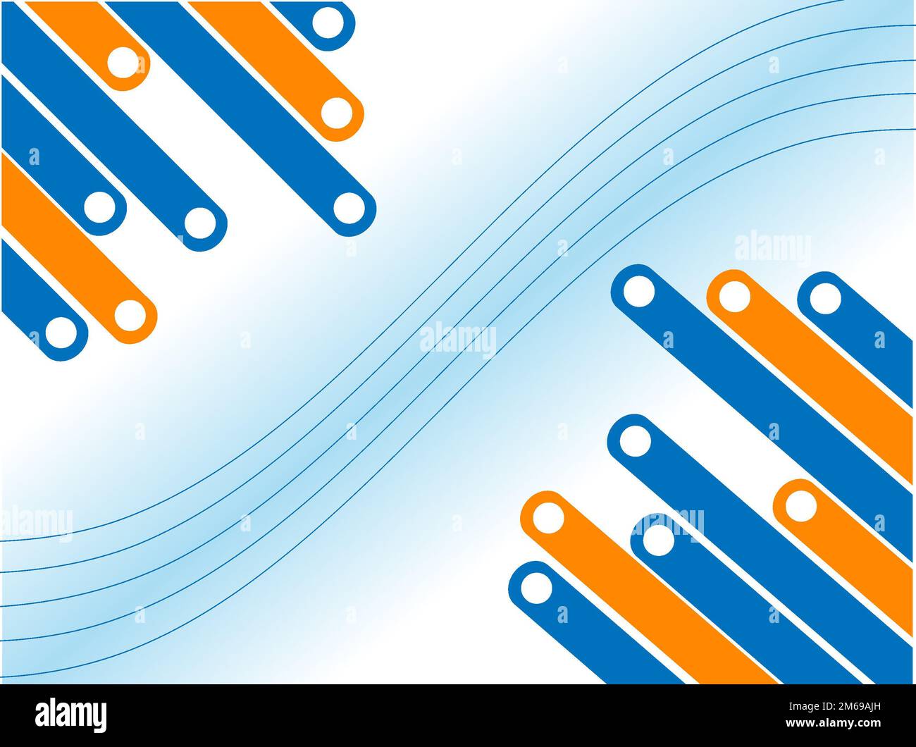Abstract flowing background modern design Cut Out Stock Images ...