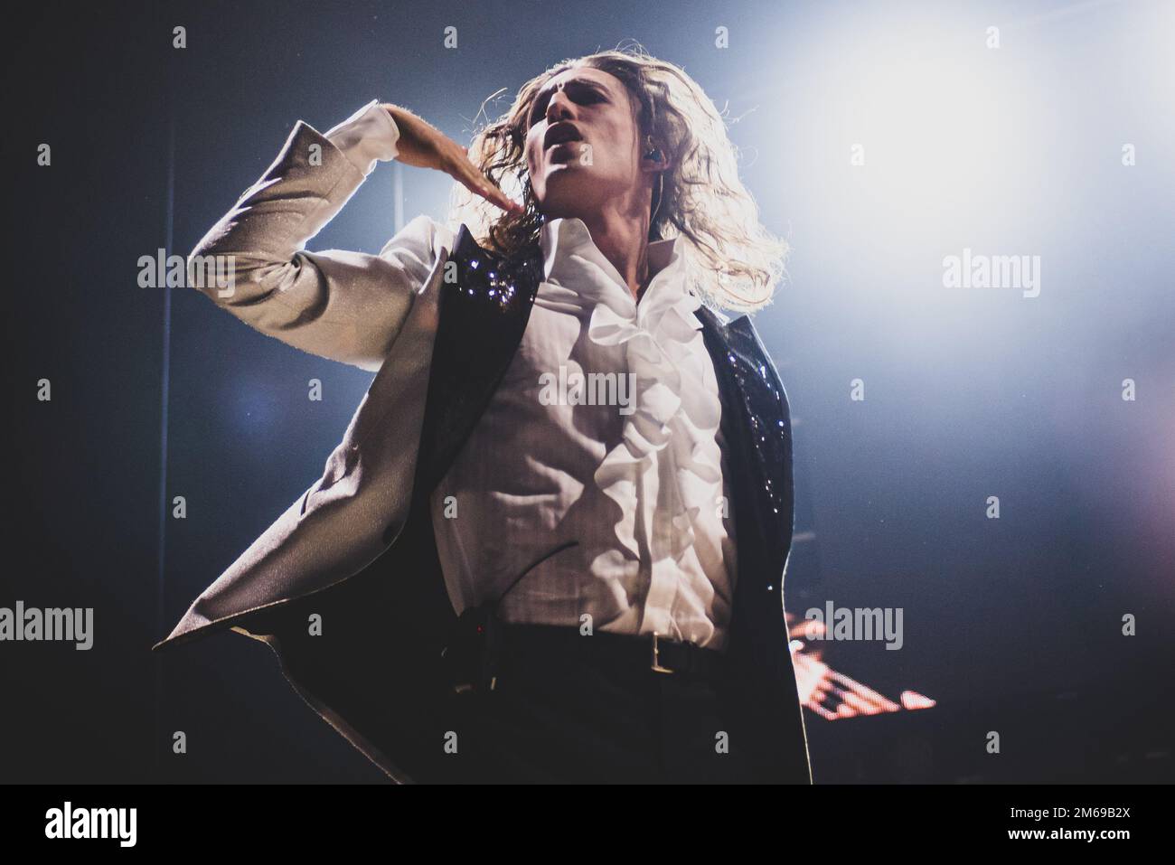 TEATRO CONCORDIA, VENARIA, ITALY: Damiano David, singer of the Italian ...