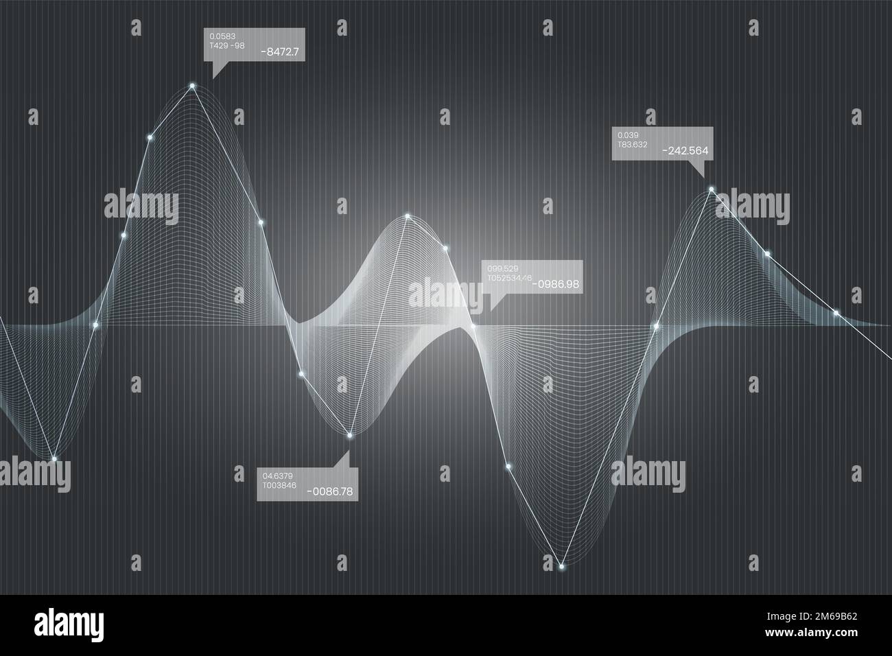 Gray business data analysis graph vector Stock Vector Image & Art - Alamy