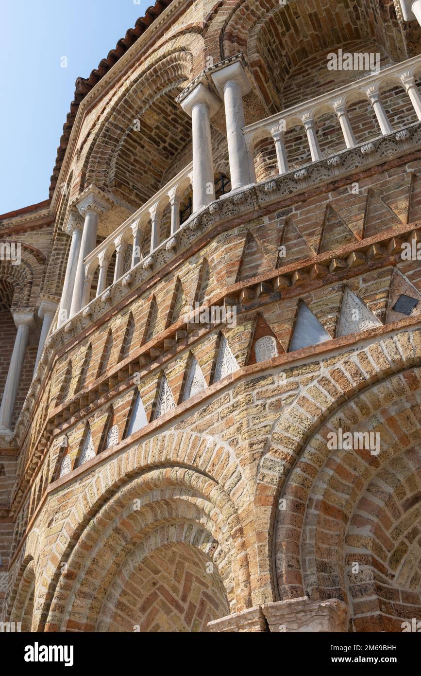 Church of Santa Maria e San Donato in Murano, Venice, Italy. The church ...