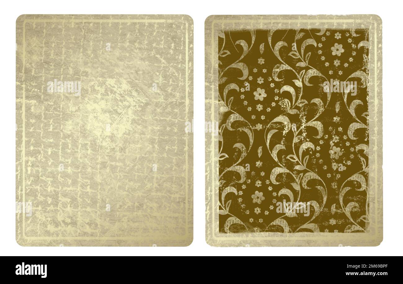 Vintage playing cards Stock Photo - Alamy