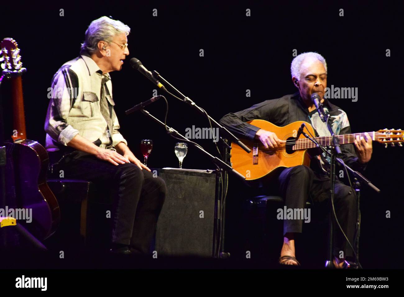 July 22nd, 2015 - Madrid, Caetano Veloso and Gilberto Gil performing at ...