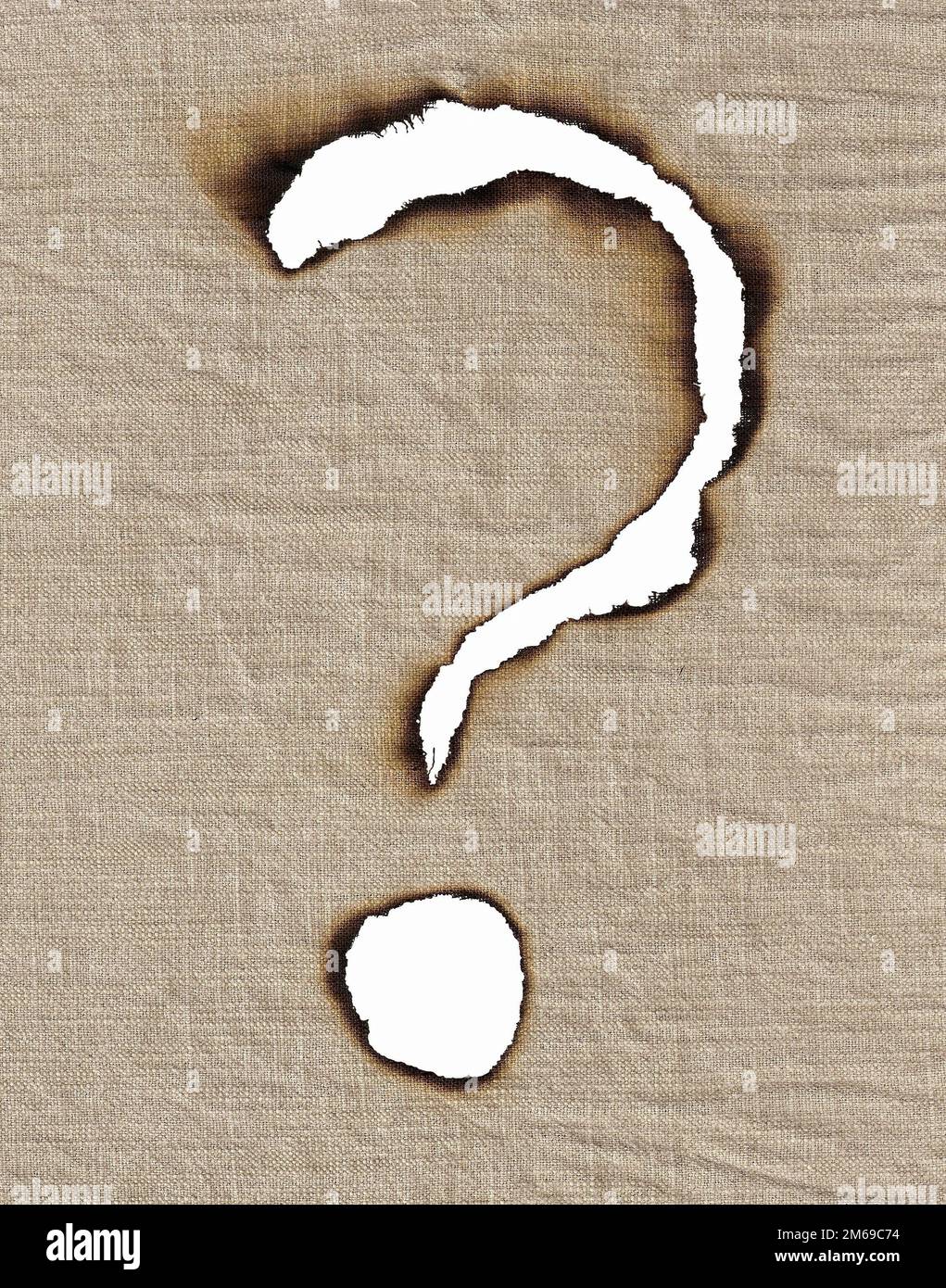 The sign of question Stock Photo - Alamy