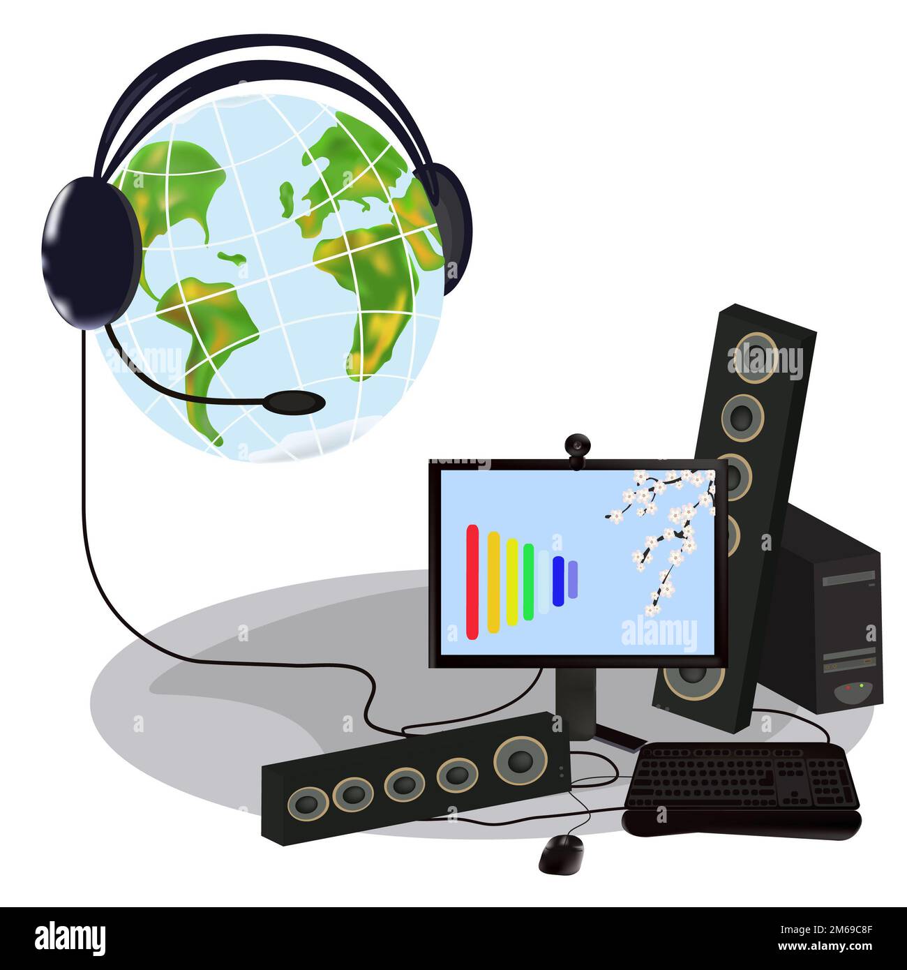 Round technology Cut Out Stock Images & Pictures - Alamy