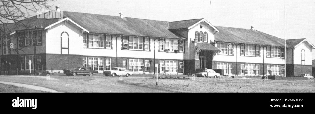Historic Ware Shoals High School Stock Photo - Alamy