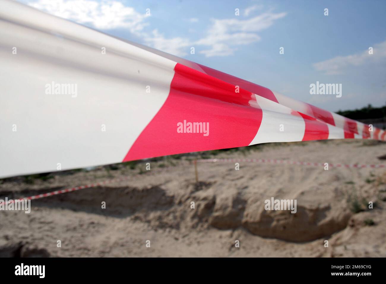 Danger. Pass is forbidden Stock Photo - Alamy