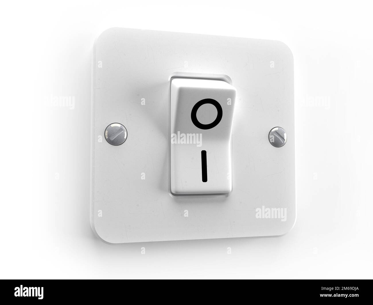 Light switch wiring Cut Out Stock Images & Pictures - Alamy