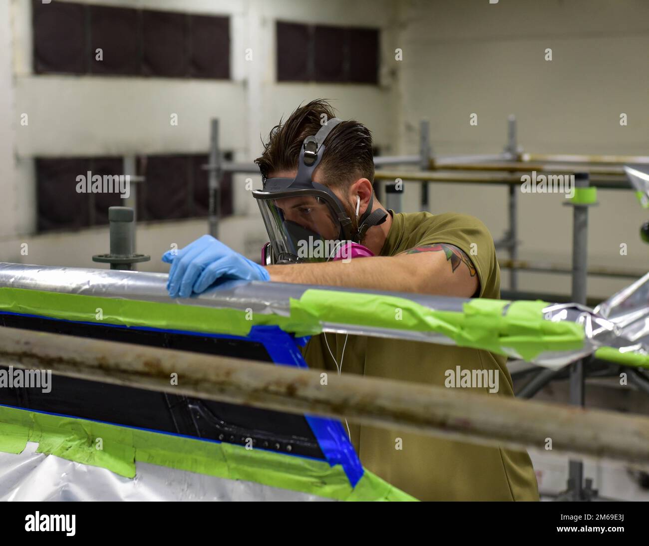 Staff Sgt. Chad Courtwright, CTK Custodian, of the 4th Equipment ...