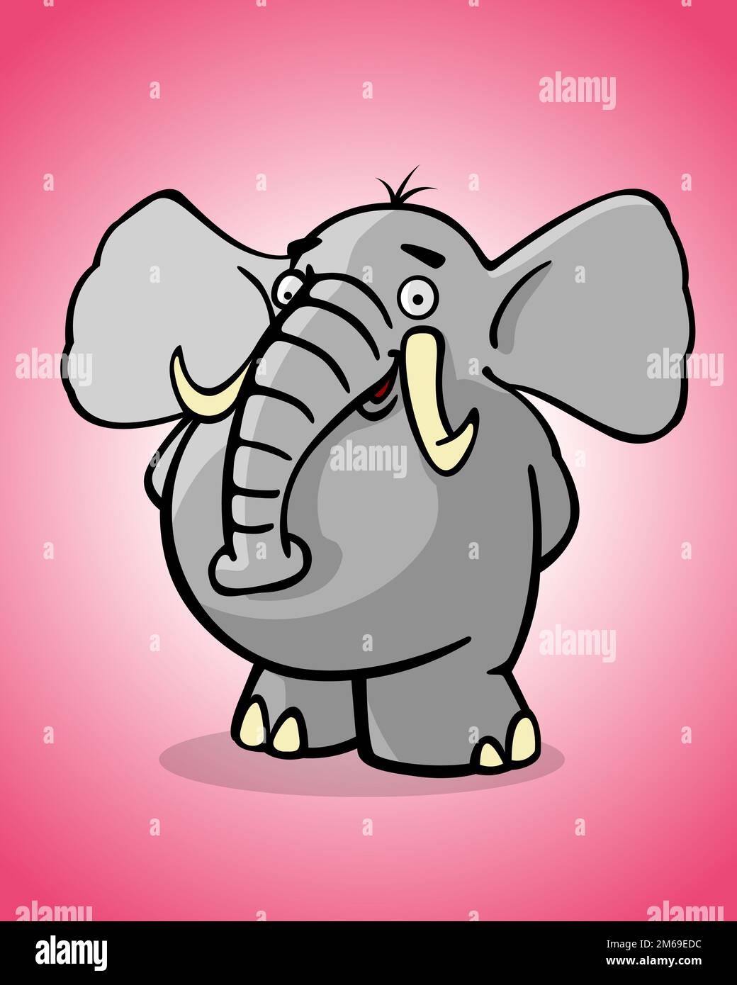 Funny elephant hi-res stock photography and images - Alamy