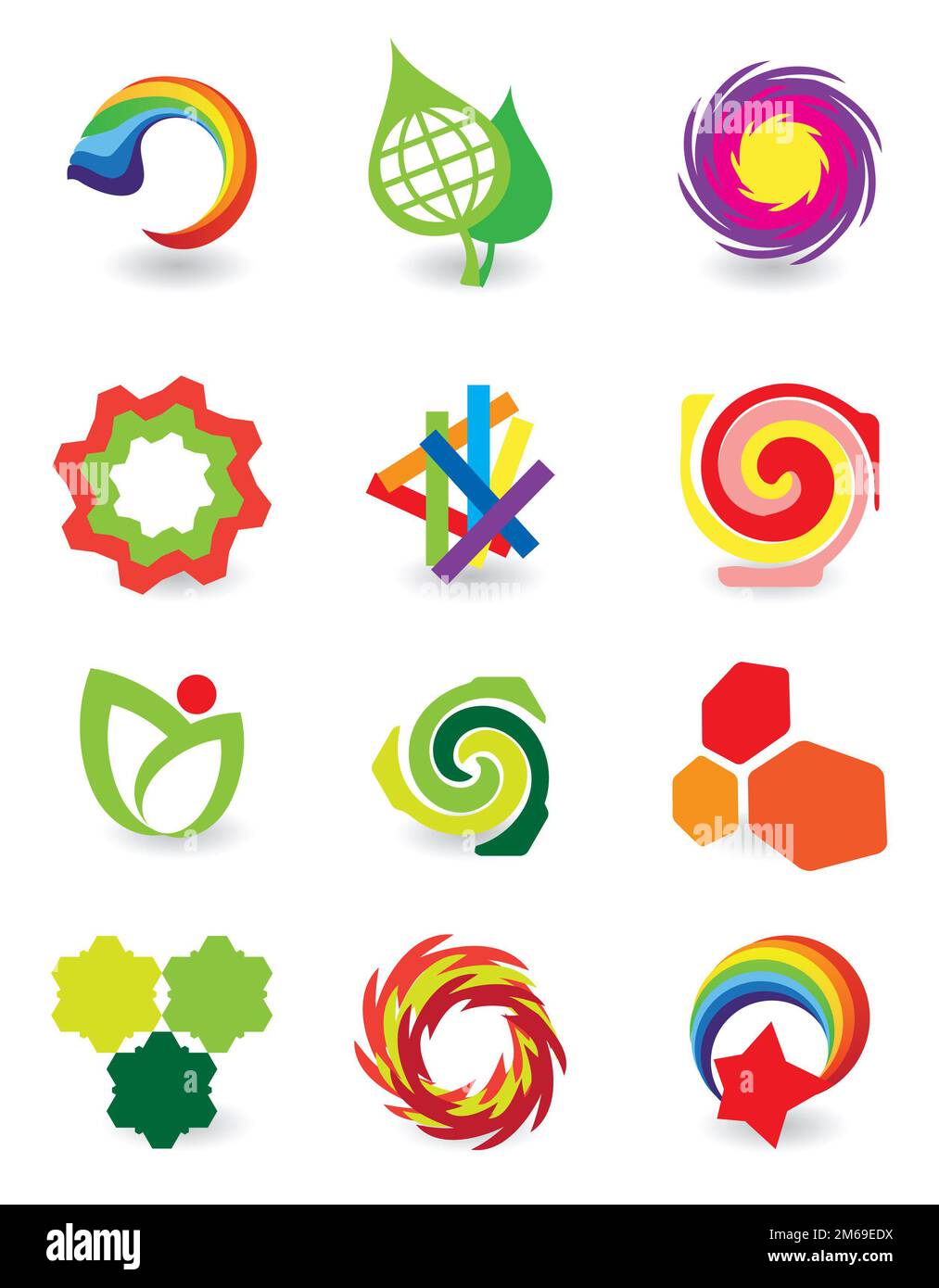 Graphic style elements set Cut Out Stock Images & Pictures - Alamy