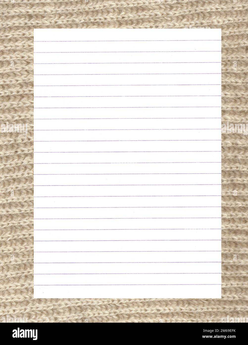 The empty form for records Stock Photo - Alamy