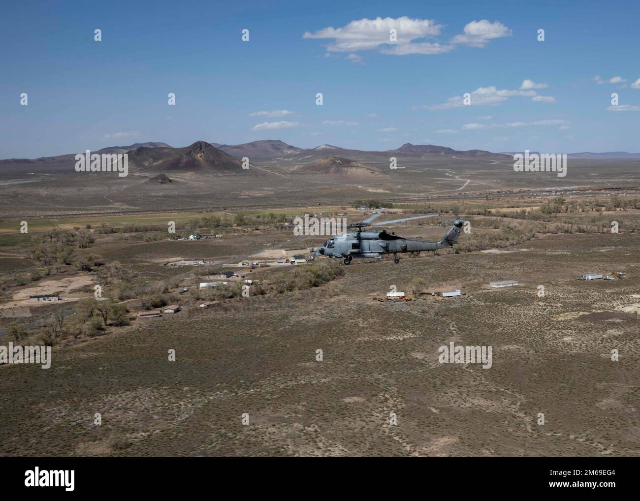 An Mh-60R Seahawk attached to Helicopter Maritime Strike Squadron (HSM ...