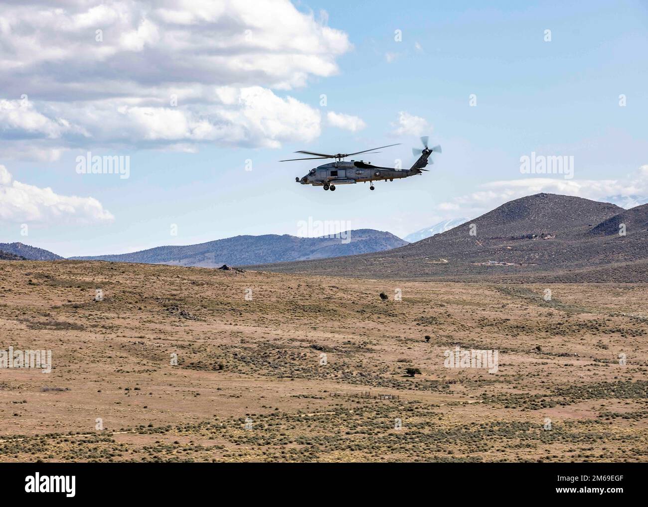 An Mh-60R Seahawk attached to Helicopter Maritime Strike Squadron (HSM ...