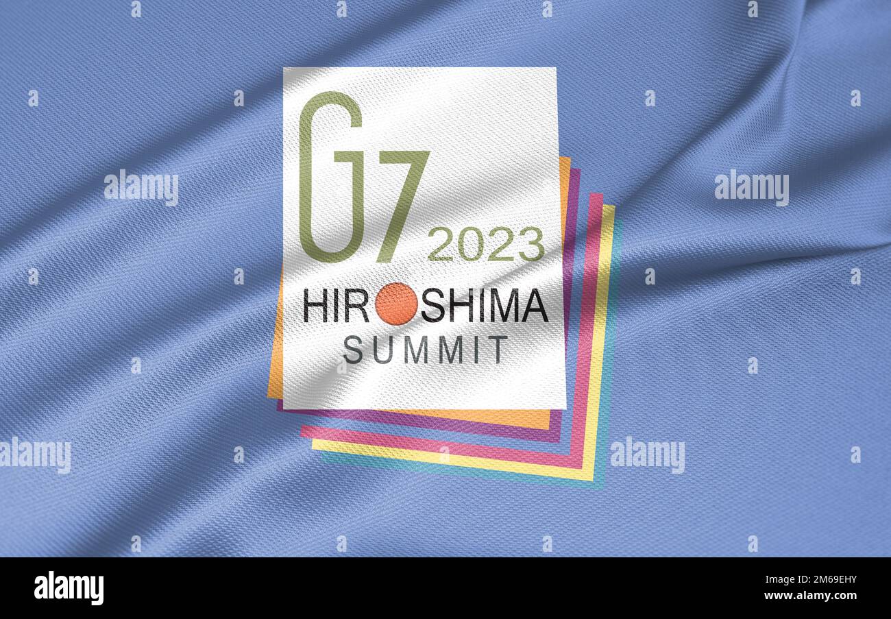 Japan g7 logo 2023 hi-res stock photography and images - Alamy
