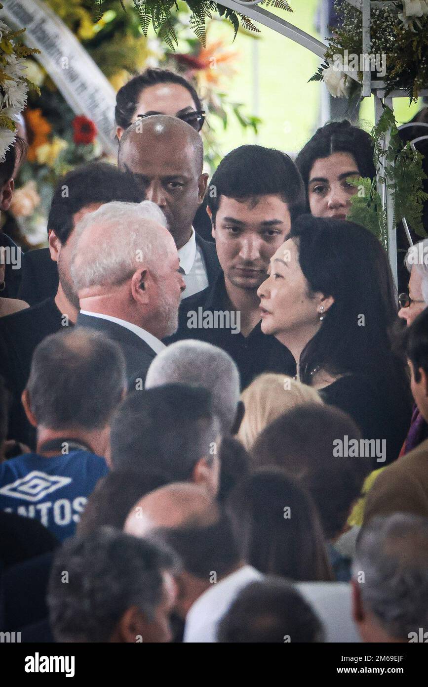 Santos, Sao Paulo, Brasil. 3rd Jan, 2023. (INT) Brazilian New President ...