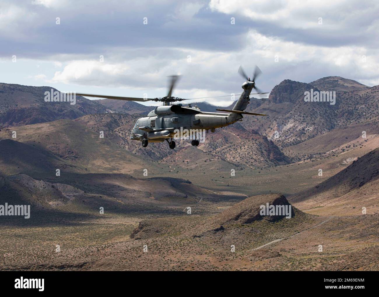 An Mh-60R Seahawk attached to Helicopter Maritime Strike Squadron (HSM ...