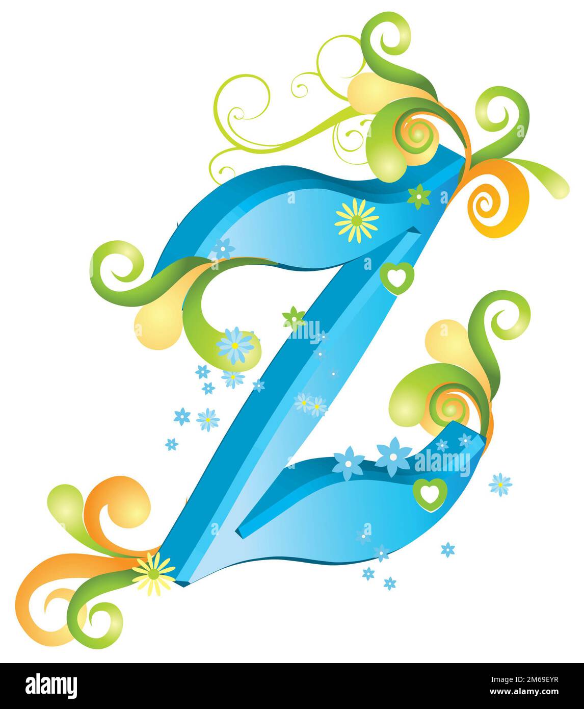 Love letter icon floral Cut Out Stock Images & Pictures - Alamy