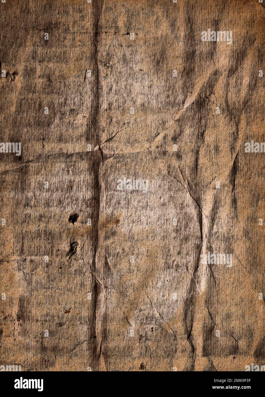 Old collapsing paper with cracks and scratches Stock Photo - Alamy