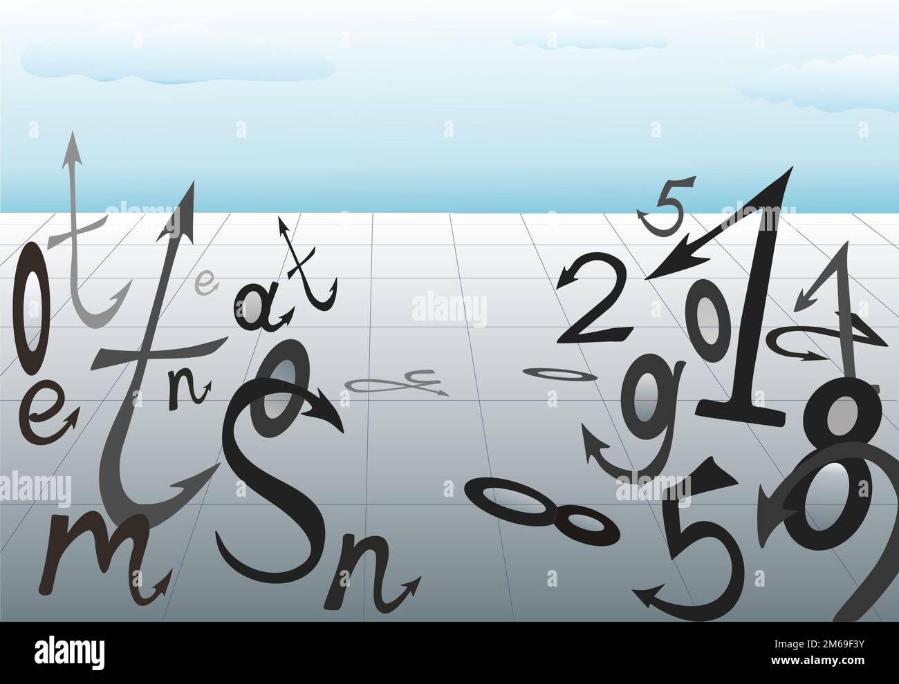 Theory vs practice Stock Photo - Alamy
