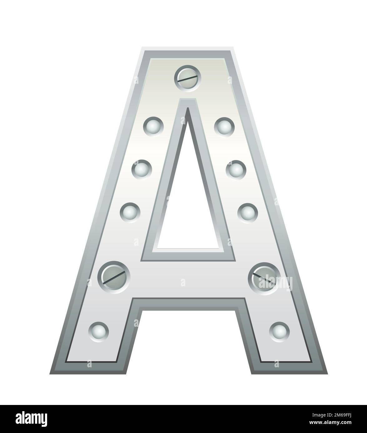 Letter a vector hi-res stock photography and images - Alamy
