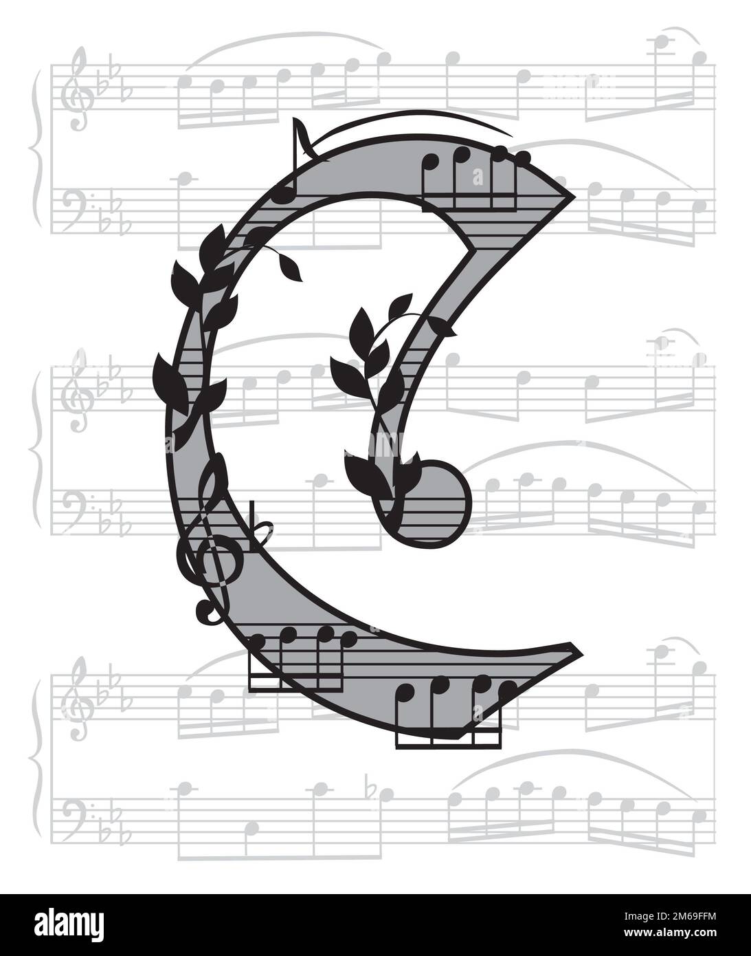 Musical character Cut Out Stock Images & Pictures - Alamy