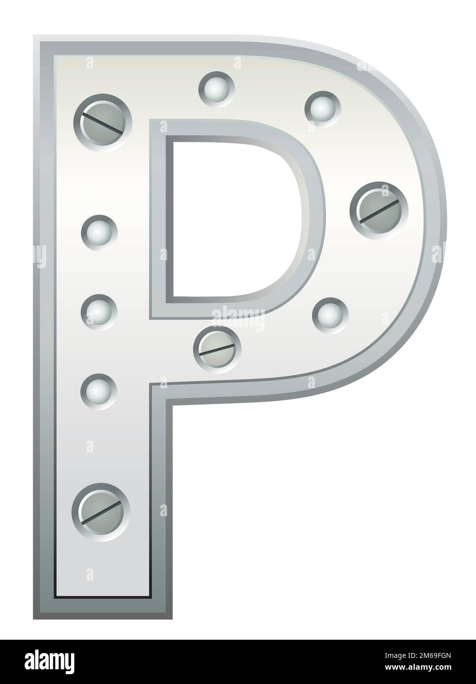 P letter icon hi-res stock photography and images - Alamy